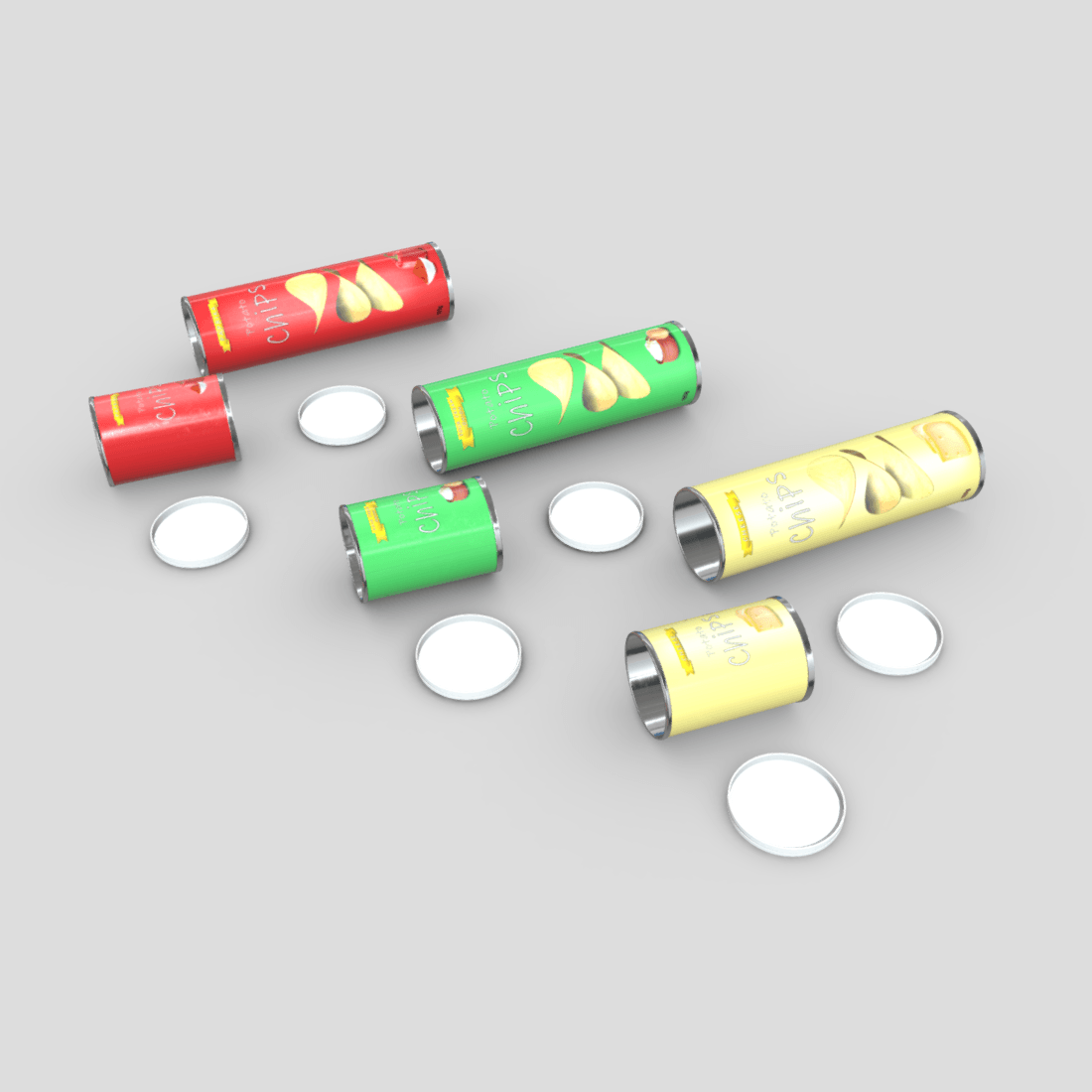 CC0 - Scissors - low poly PBR 3d model