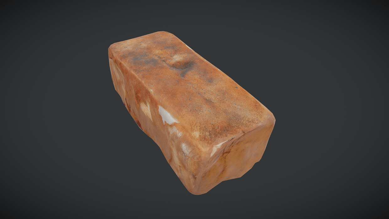 Brick 4 - Low Poly PBR 3D Model with 2K Textures