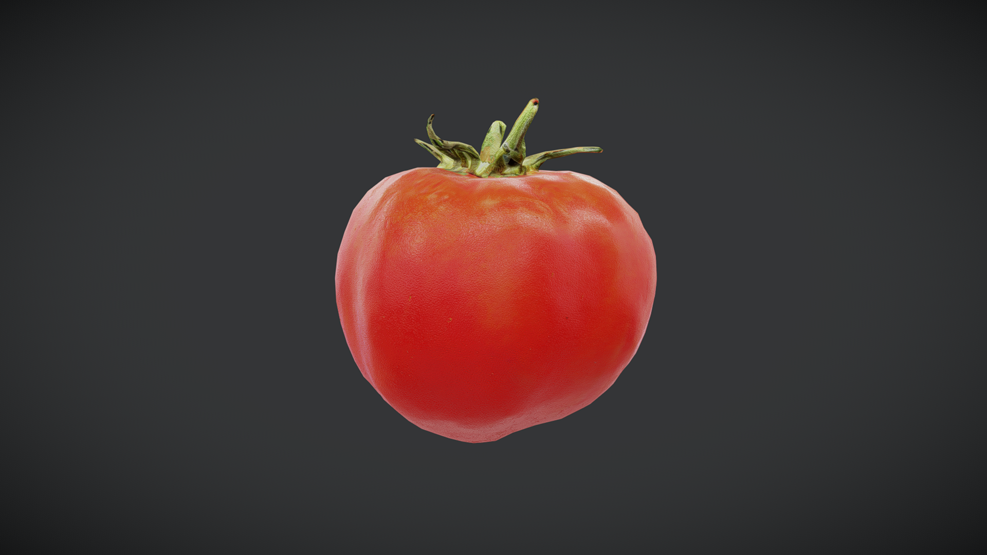 Tomato - Low Poly PBR 3D Model with 4K Textures