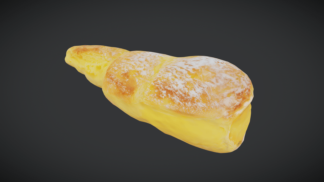 Pastry 5 – Low Poly PBR 3D Model