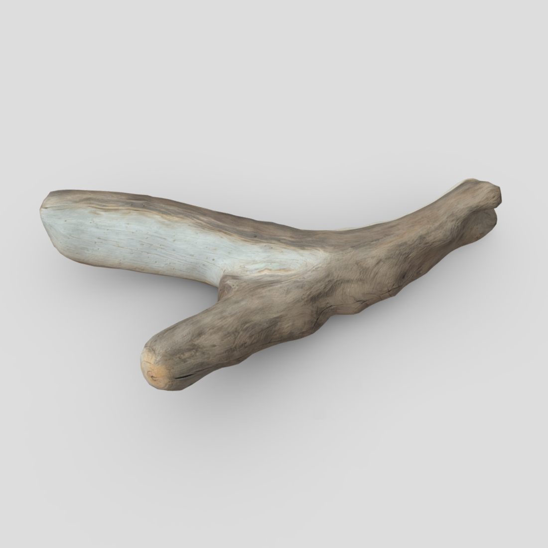 Bench 4 - low poly PBR 3d model