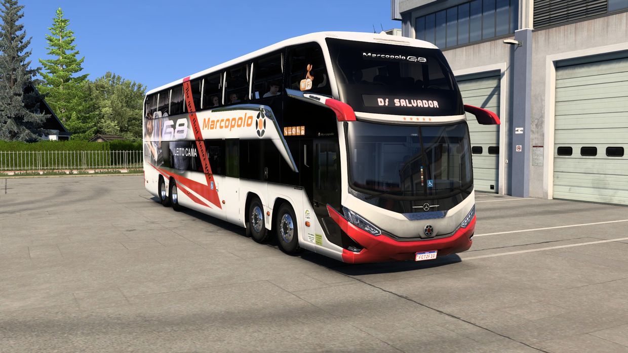 Novo Mod Bus G8 1800 DD Mercedes-Benz 8x2 Marcopolo