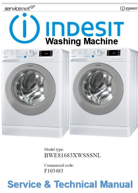 Indesit BWE 81683X WSSS NL Washing Machine Service Manual
