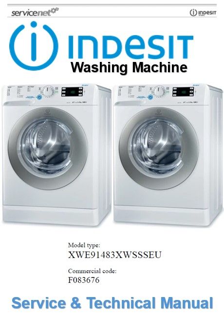 Indesit XWE 91483X WSSS EU Washing Machine Service Manual