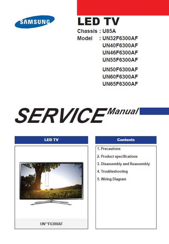Samsung RS27T5200S9 RS27T5200SR RS27T5200SG Refrigerator Service Manual