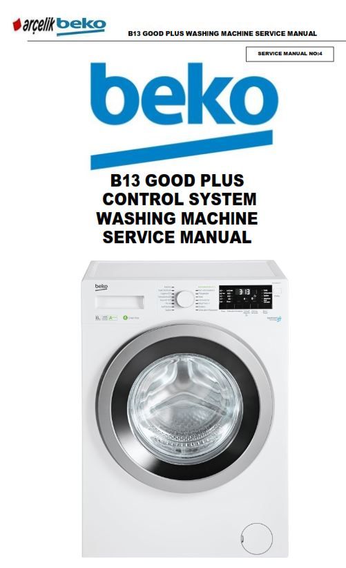 Beko WMY 81483 HPT Washing Machine Service Manual