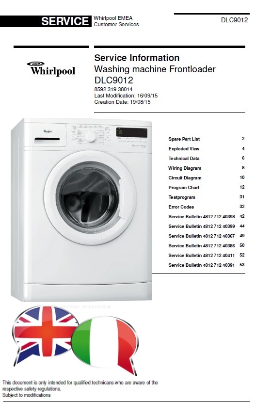 Maytag MDB7959SKZ dishwasher Service Manual