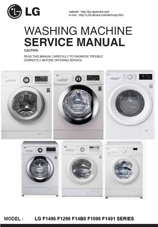 LG DLE7150W DLG7151W Dryer Service Manual