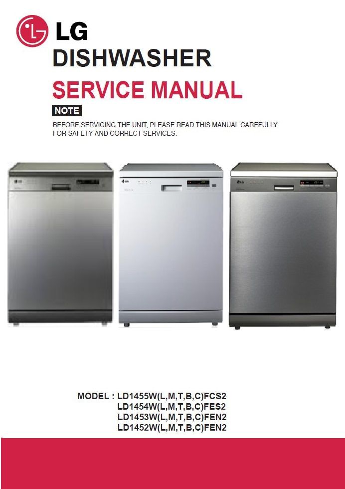 Whirlpool ADPL 7470 IX Dishwasher Service Information Manual ...