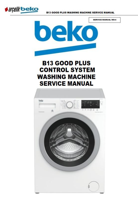 Beko WMY 71283 LMB2 Washing Machine Service Manual & T