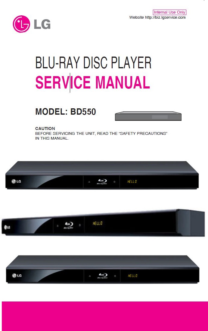 LG GSP545PVYZ8 Refrigerator Service Manual