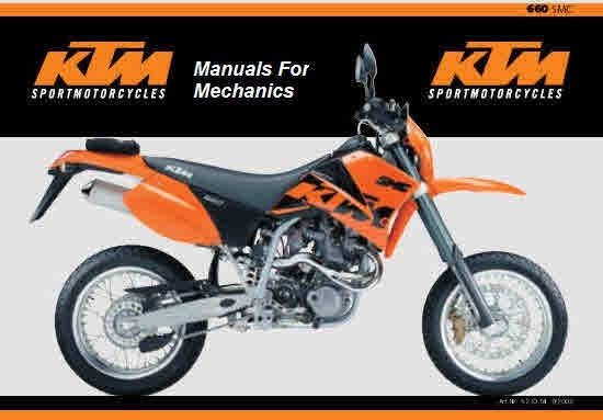 KTM Trials Motorcycles Archive for Mechanics