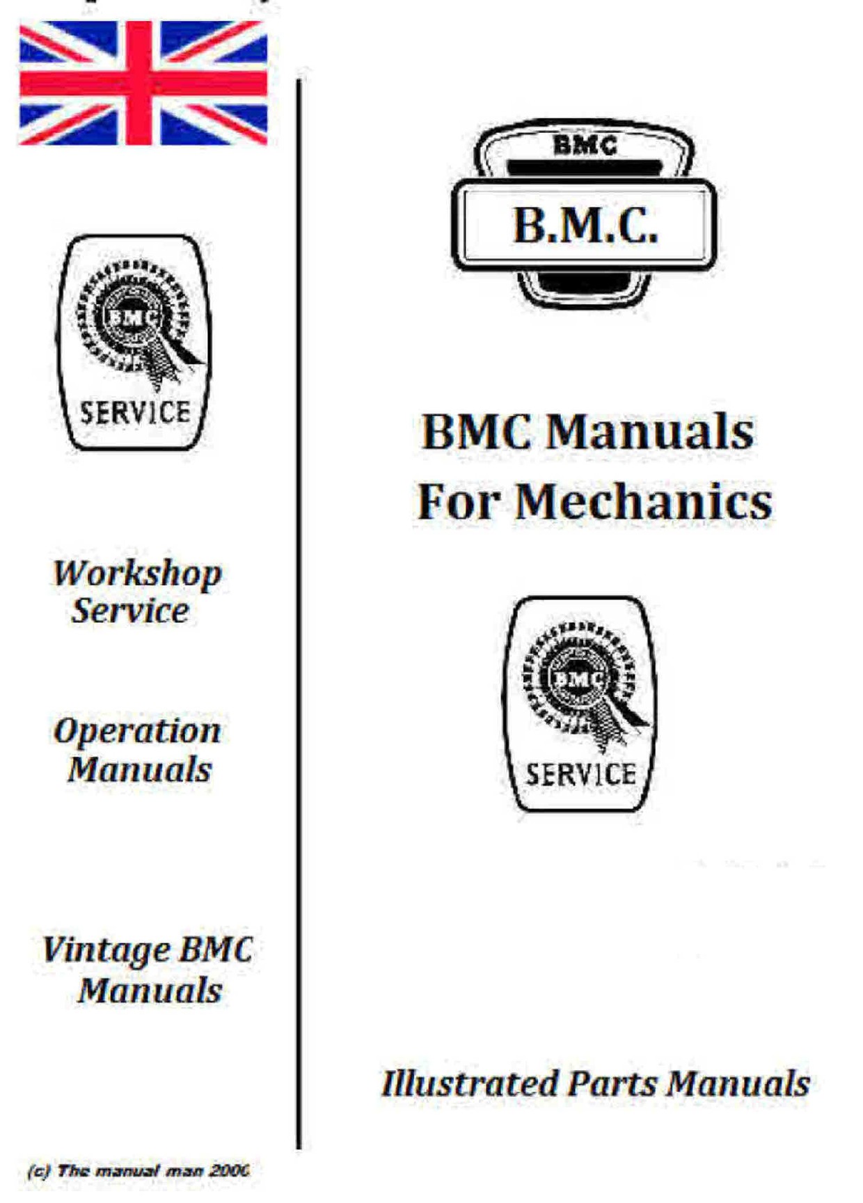 BMC ( Vintage ) Manuals for mecanics Vol 1