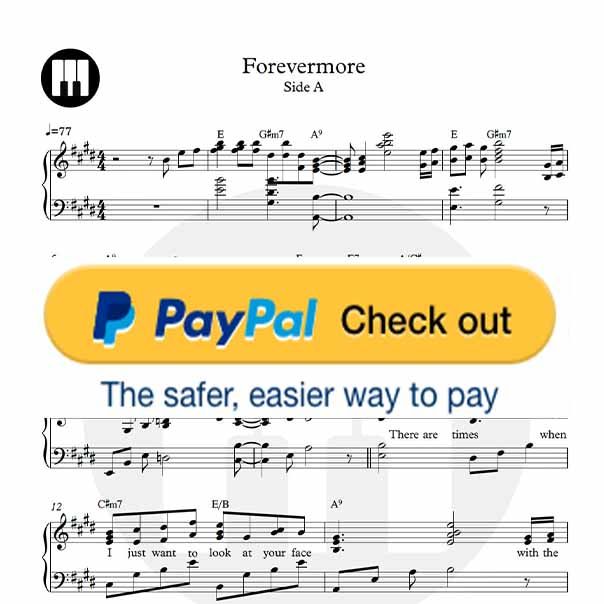 Forevermore - Piano Sheetmusic pdf /Side A