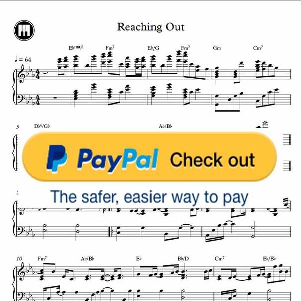 Reaching Out - Piano Sheetmusic pdf /Gary Valenciano