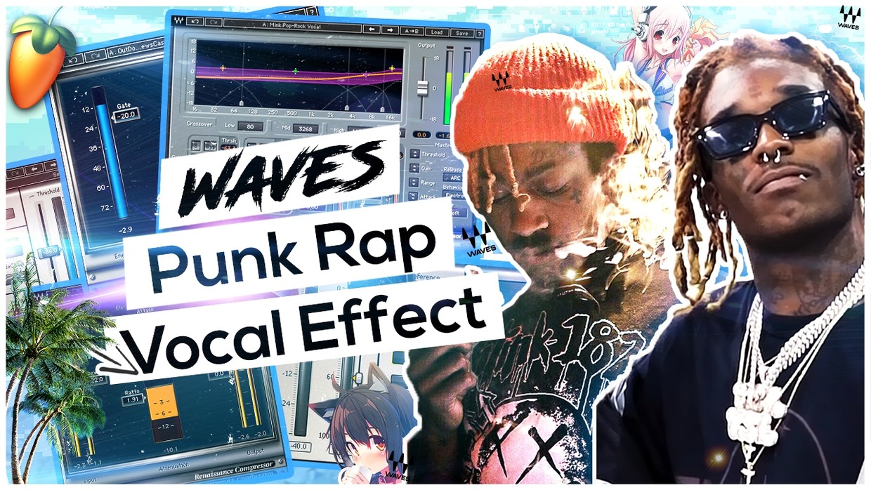 2020 Punk Rap Vocal Effect (Waves Edition) 🌊