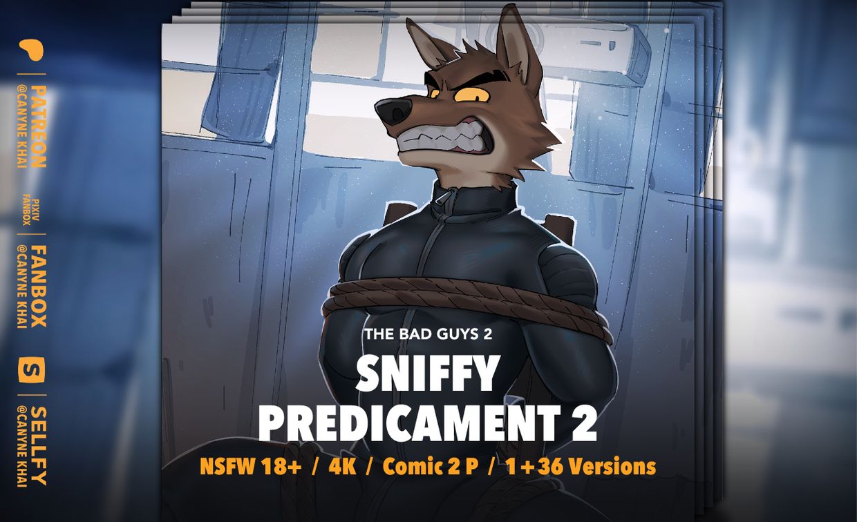 Sniffy Predicament 2 - Mini Comic + Pack