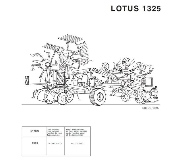 Lely Lotus Parts Catalogs