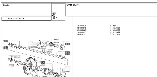 Laverda 3850 R Parts Catalog
