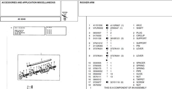Landini 6040 - Parts Catalog