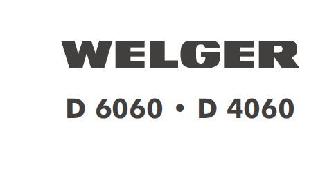 Welger Square Balers D4060 D6060 Parts Catalogs in German