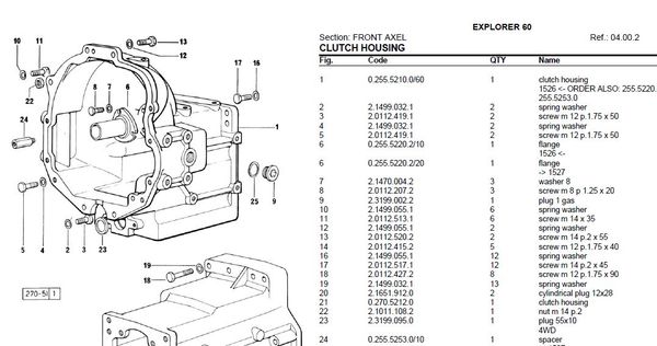 Same Explorer 60 - Parts Catalog