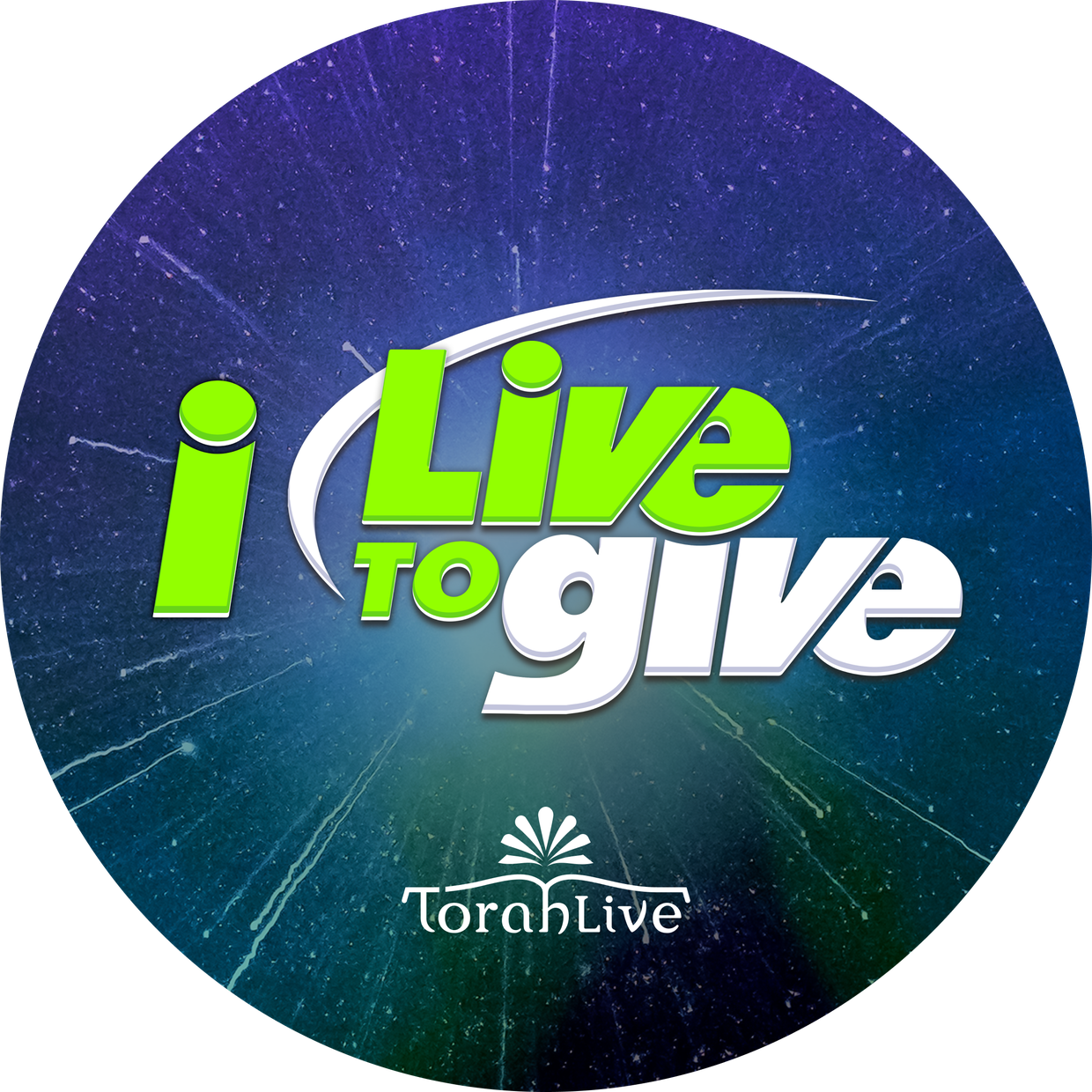 I Live to Give Sticker