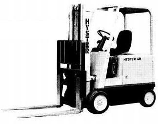 Hyster R30F, R30FA, R30FF Electric Reach Truck E118 Se