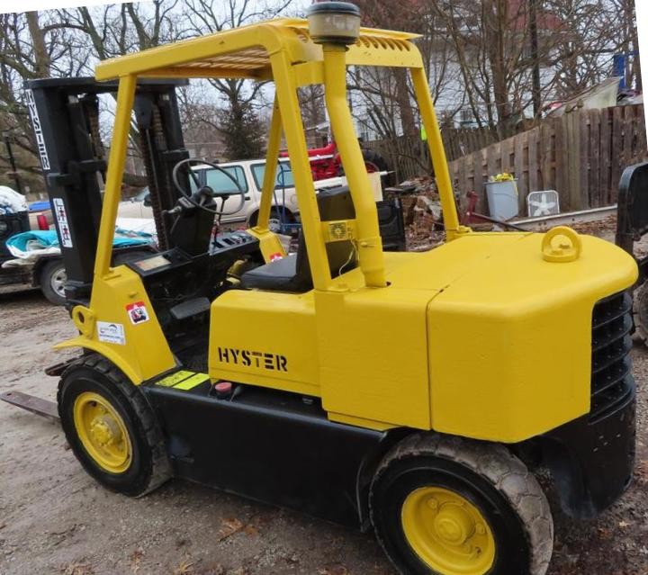 Hyster H60E, H70E, H80E, H100E, H110E Forklift Truck D