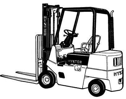 Hyster S40XL, S50XL, S60XL USA Diesel and LPG ForkLift Truck C187 ...