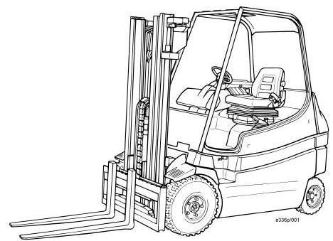 Hyster E30HSD2, E35HSD2, E40HSD2 Electric Forklift Tru