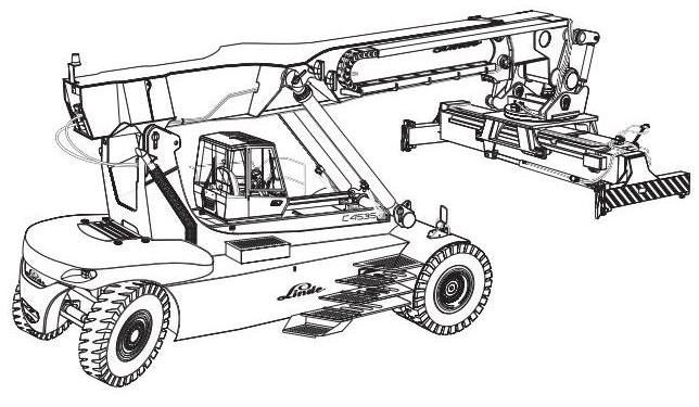 Linde C4026, C4030, C4230, C4234, C4531, C4535 TL/CH 4/5 Truck 357-03 ...