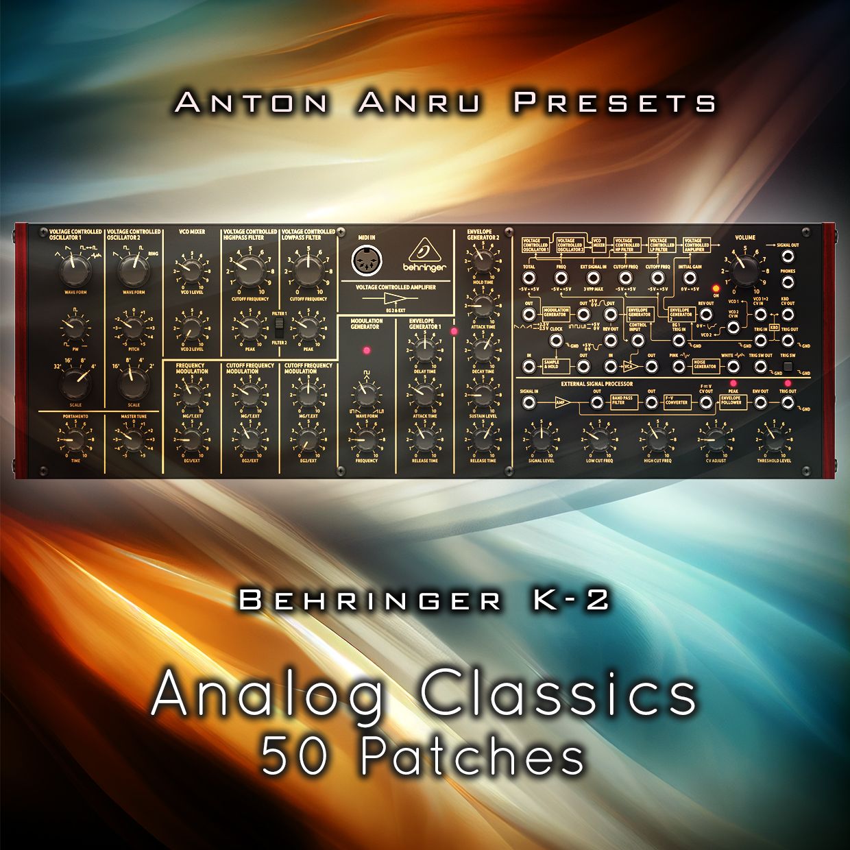 Moog Sound Studio BUNDLE: 150 Combo Patches by Anton Anru