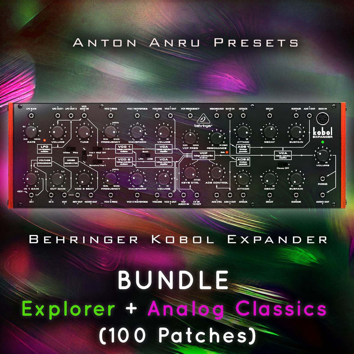 Moog Sound Studio BUNDLE: 150 Combo Patches by Anton Anru