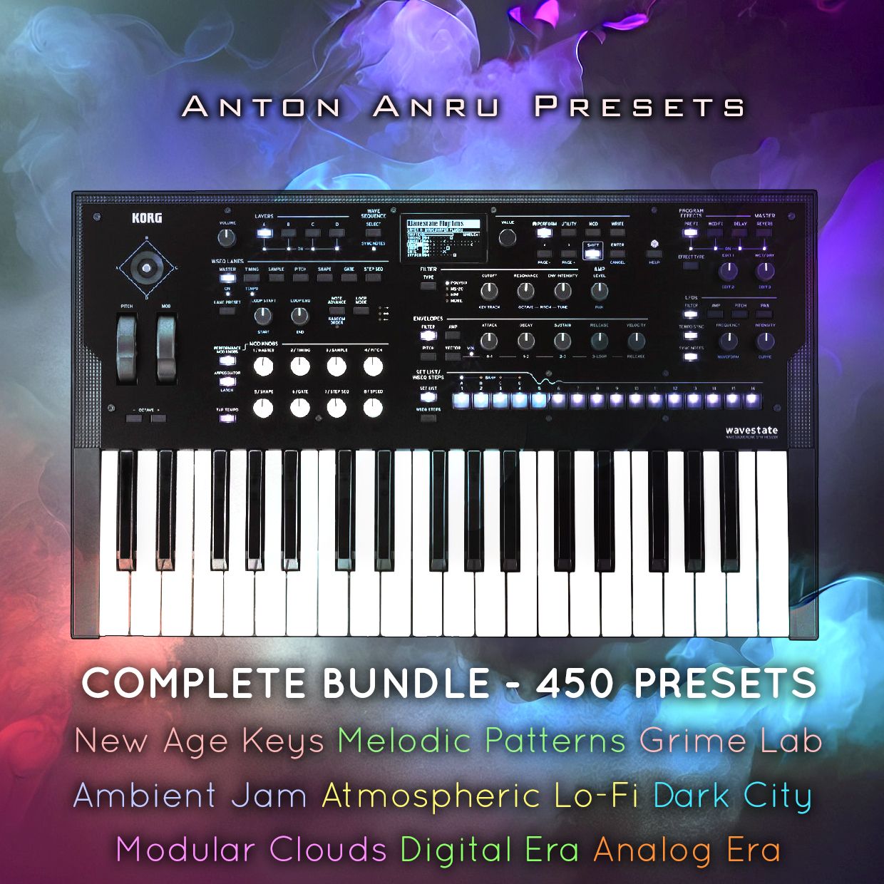 Korg Wavestate COMPLETE Bundle: 400 Presets