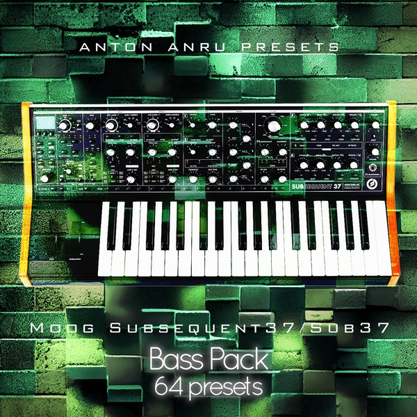 Moog Subsequent 37/Sub 37 - Bass Pack (64 Patches by A