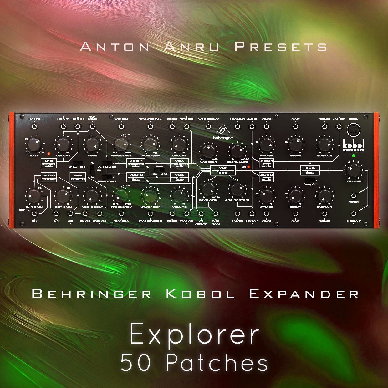 Moog Sound Studio BUNDLE: 150 Combo Patches (by Anton