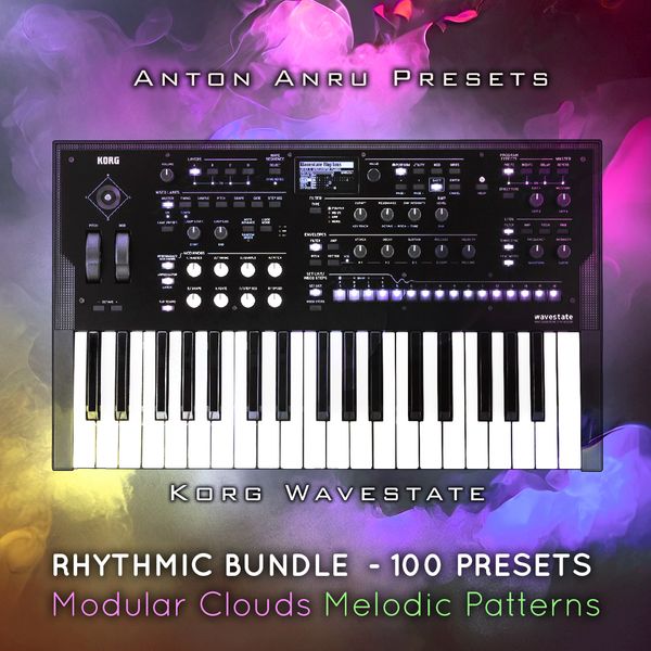 Korg Wavestate RHYTHMIC Bundle: 100 Presets (Modular C