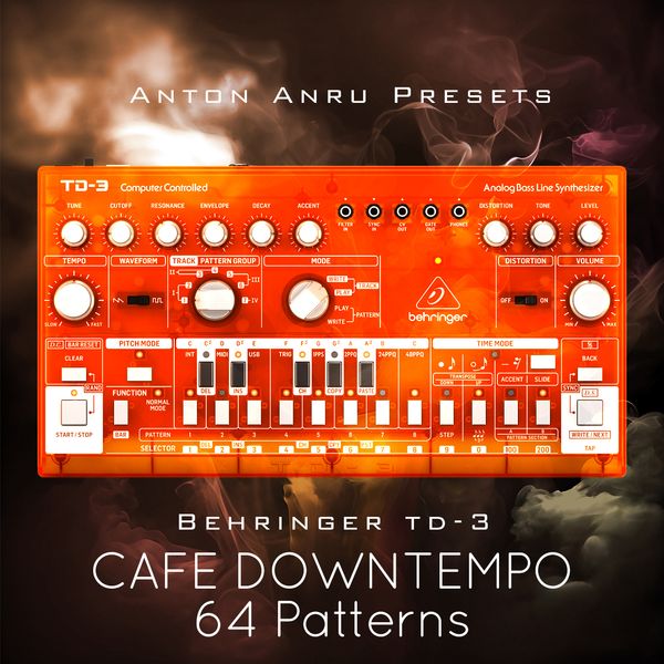 Behringer TD-3/TD-3-MO - Cafe Downtempo (64 Sequences