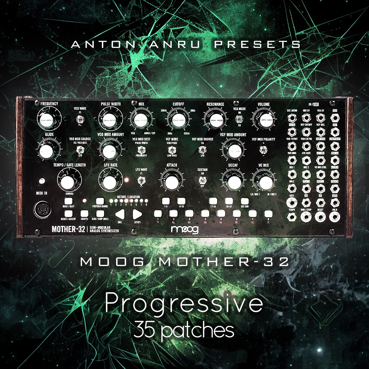 Moog Sound Studio BUNDLE: 150 Combo Patches by Anton Anru