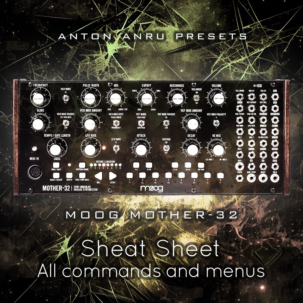 Moog Sound Studio BUNDLE: 150 Combo Patches (by Anton