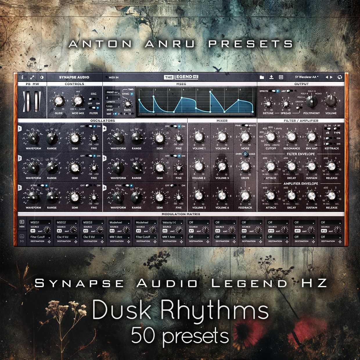 Synapse Audio Legend HZ 50 Dark Sequences