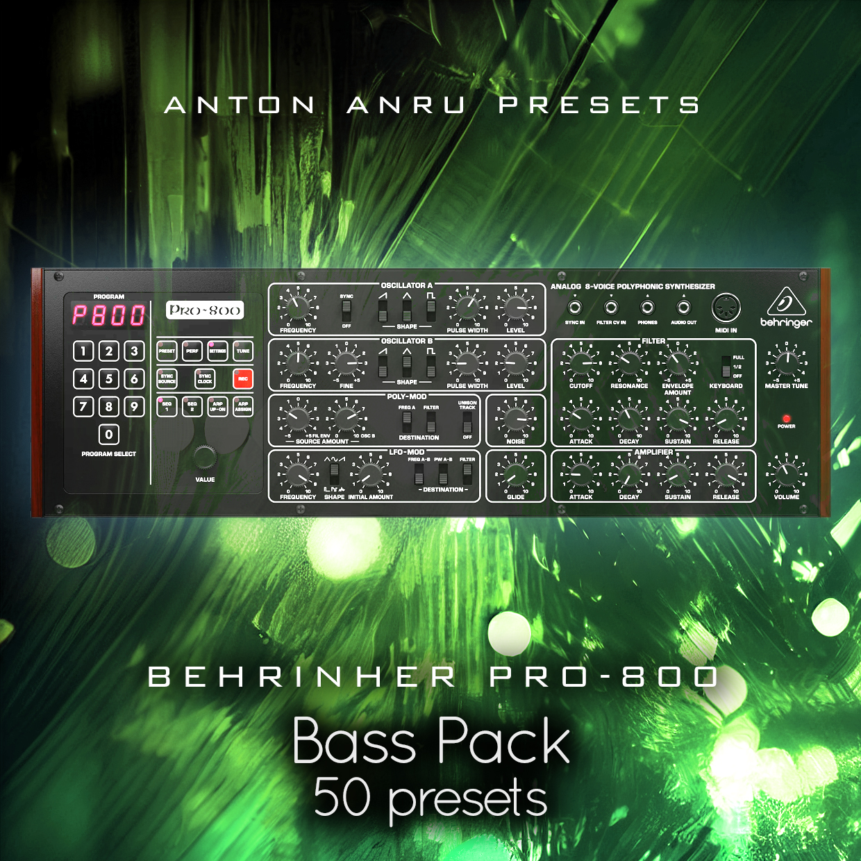 ASM Hydrasynth - Bass Pack Soundset (64 Presets by Ant