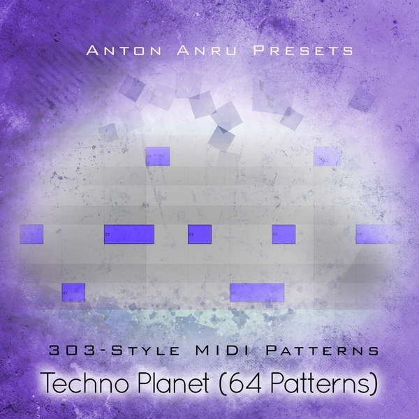 MIDI Patterns - Techno Planet (64 303-Style Patterns)