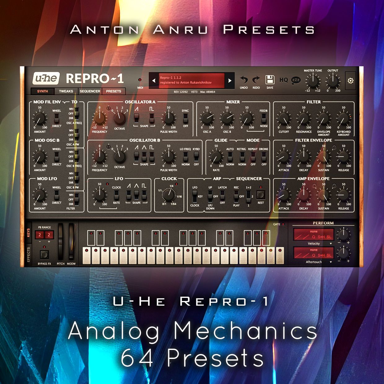 U-He Repro-1 64 Analog Sequences