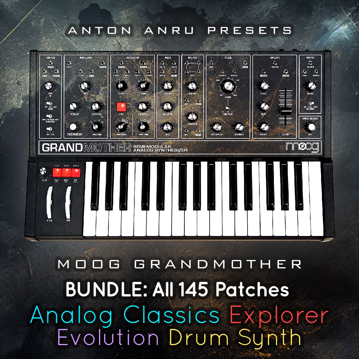Moog Sound Studio BUNDLE: 150 Combo Patches by Anton Anru