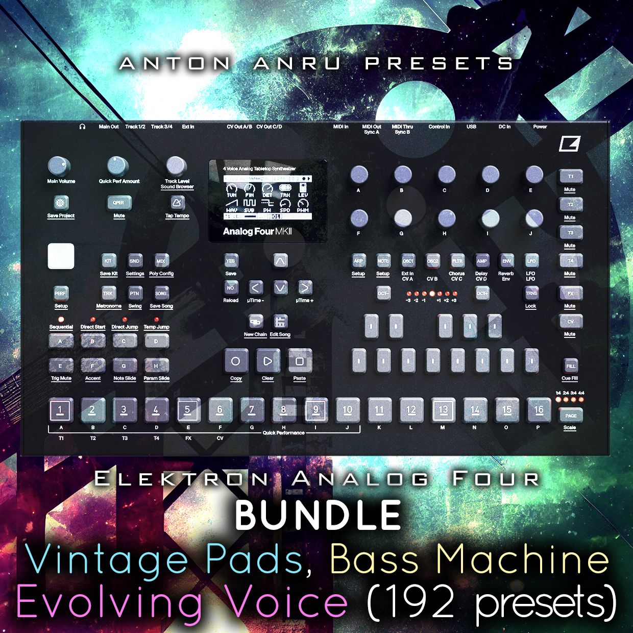 Behringer TD-3/TD-3-MO - Cafe Downtempo (64 Sequences