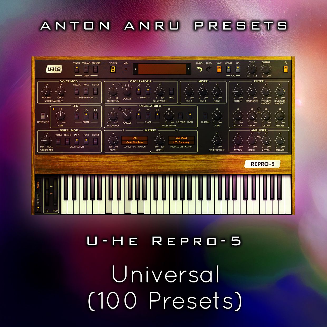U-He Repro-5 Universal Soundset - 100 Presets for Versatile Creativity