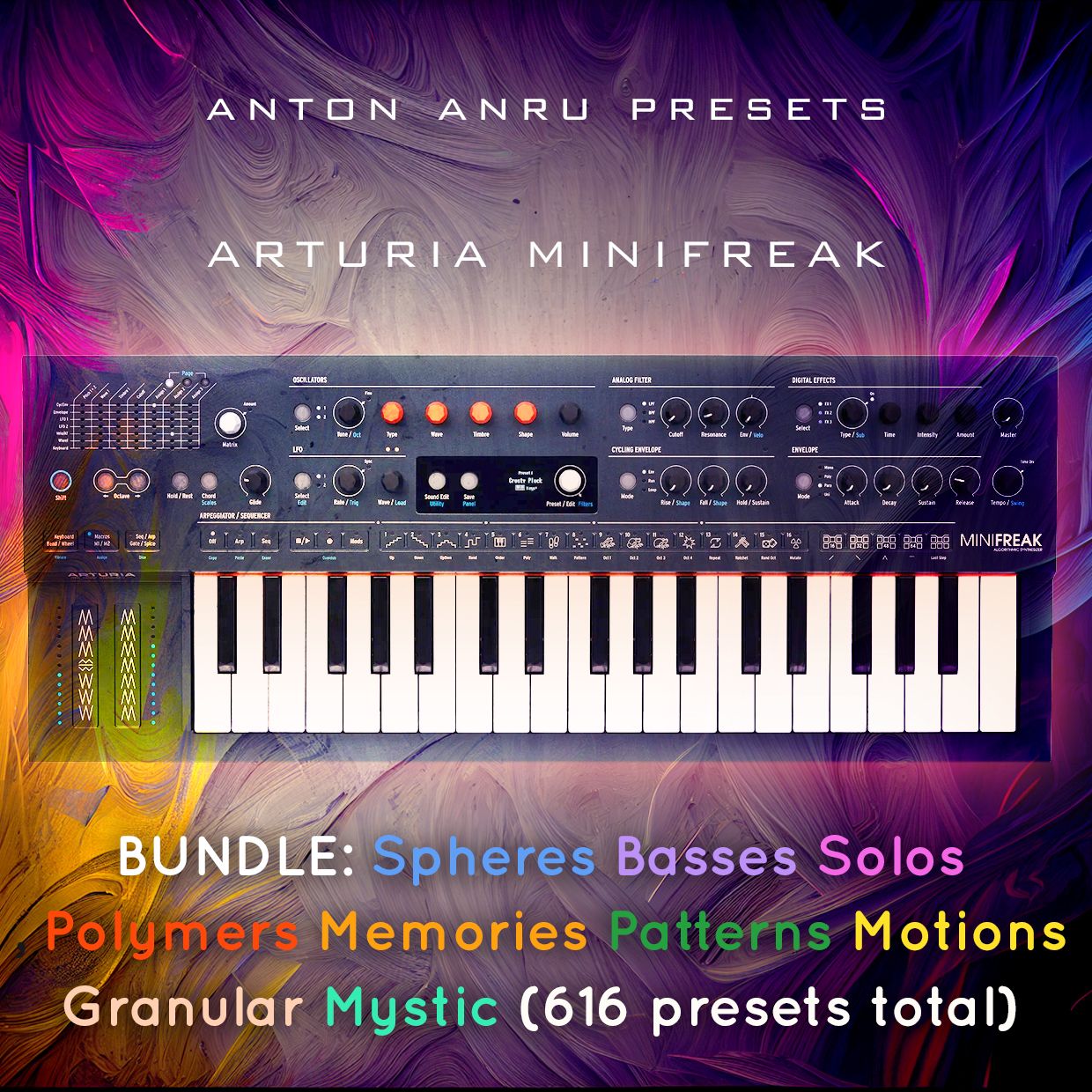 Arturia Minifreak Complete Bundle - 616 Presets
