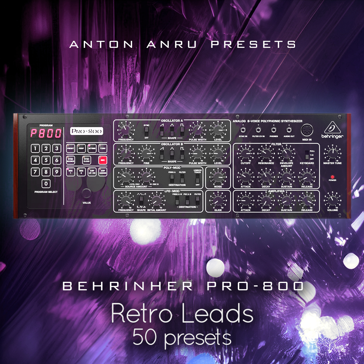 Moog Sound Studio BUNDLE: 150 Combo Patches (by Anton